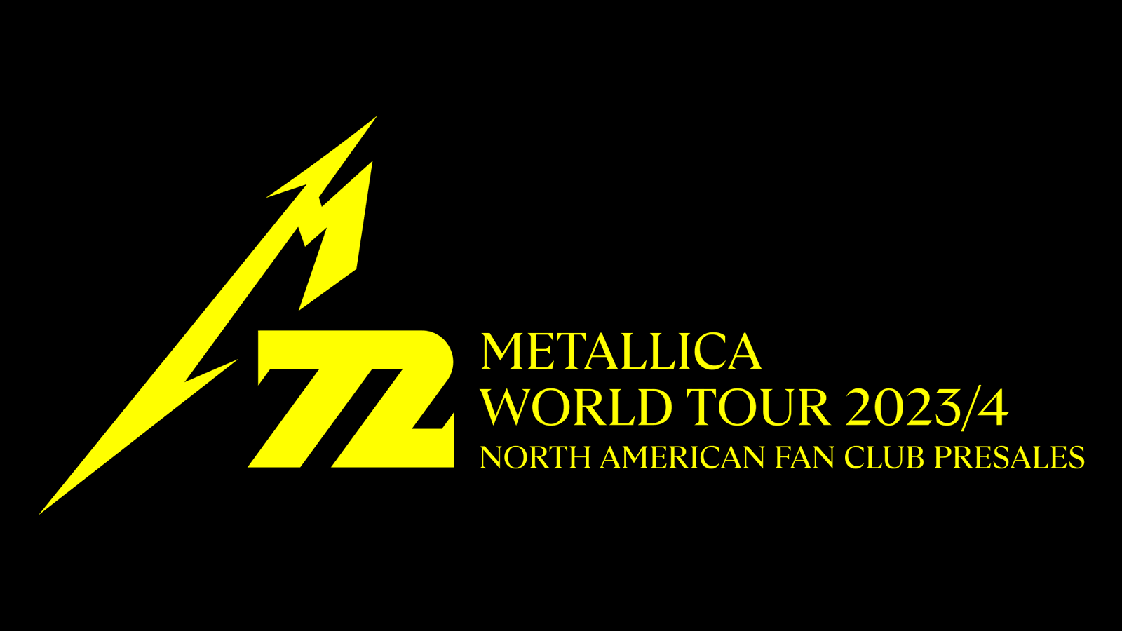 How to Get Metallica 2023-2024 Tour Presale Codes?