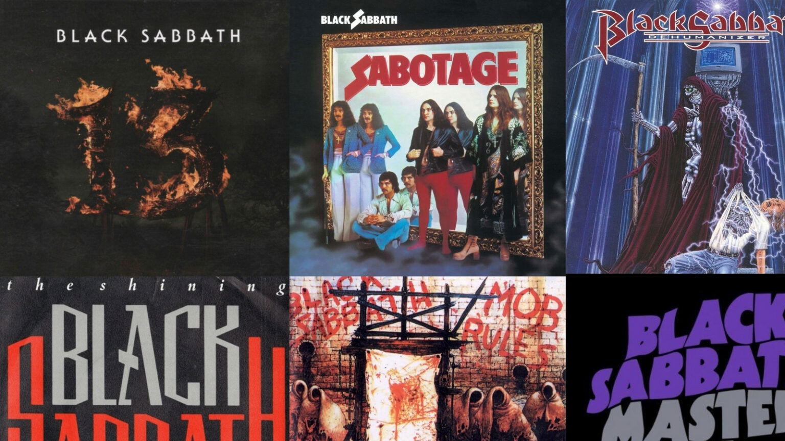 All Black Sabbath Albums Ranked From Best to Worst